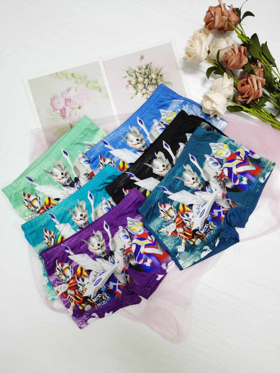 3 HELAI SELUAR DALAM KARTUN BUDAK / KIDS CARTOON BOXER 3 PCS | Lazada