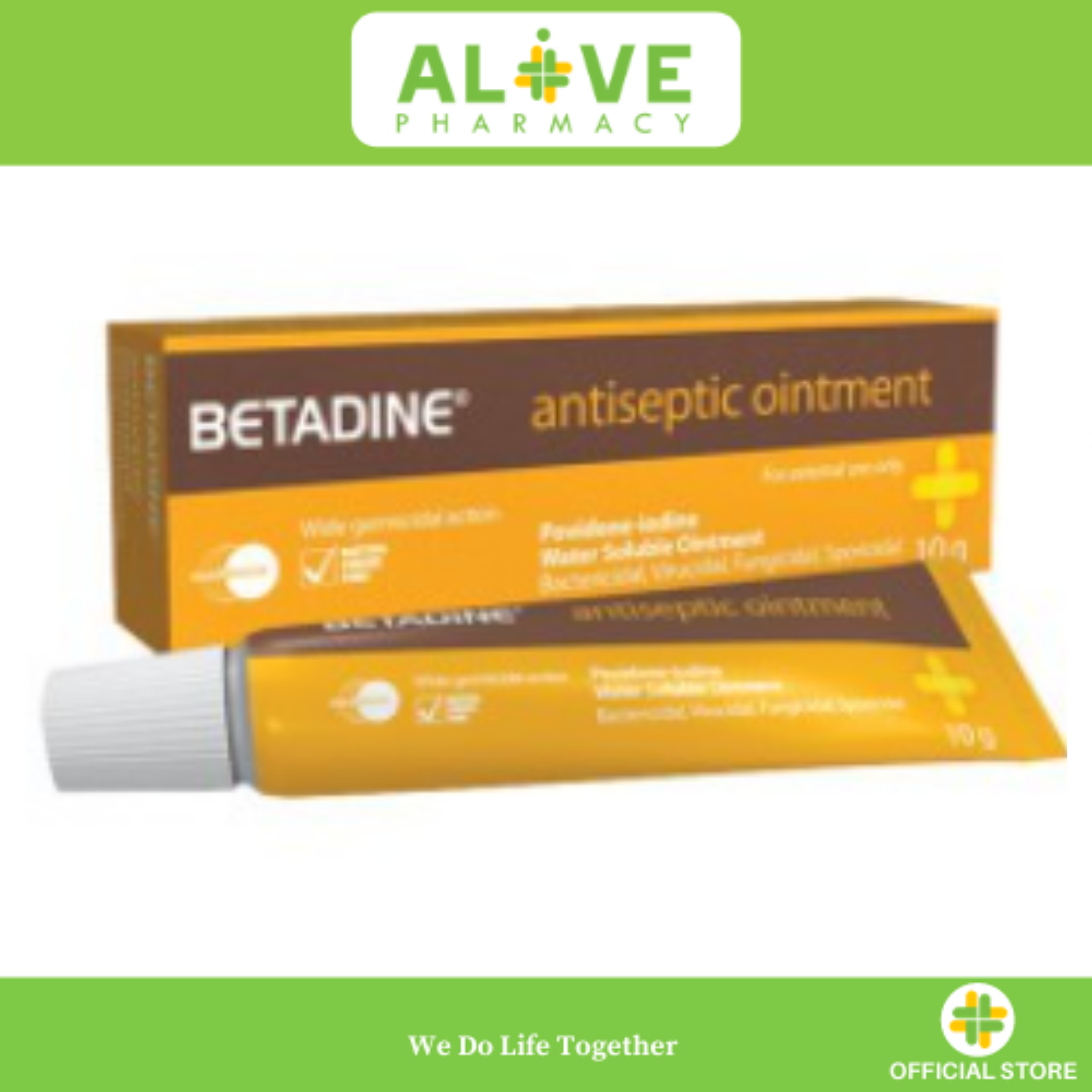 BETADINE ANTISEPTIC CREAM 15G | Lazada