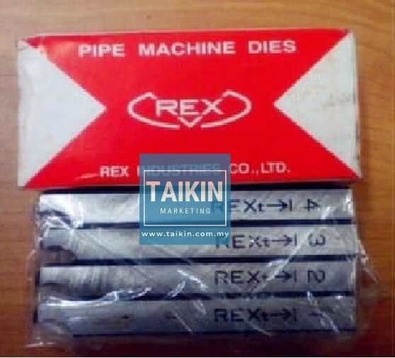 REX Pipe Threader Pipe Threading Machine Dies NPT | Lazada