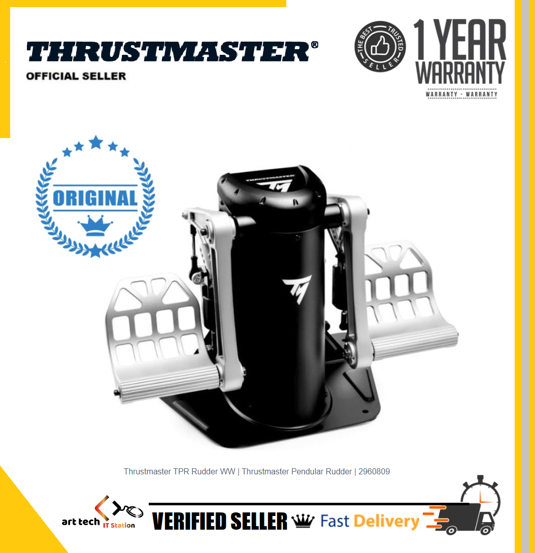 Thrustmaster TPR Rudder WW | Thrustmaster Pendular Rudder | 2960809 ...