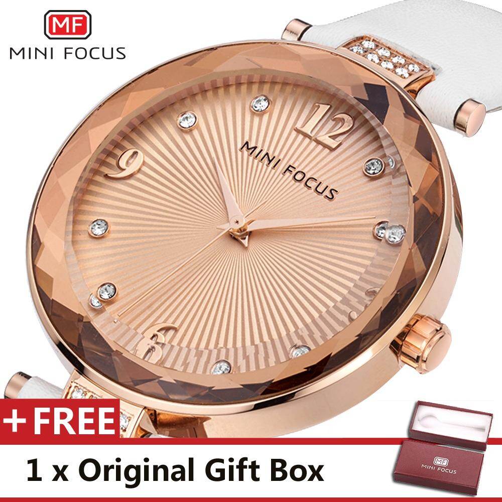 MINIFOCUS MINI FOCUS MF0038Lสุดหรูนาฬิกาข้อมือมียี่ห้อสำหรับแฟชั่นสำหรับผู้หญิงผู้หญิงควอตซ์ ...