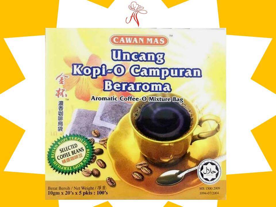 MUAR CAWAN MAS KOPI-O CAMPURAN BERAROMA 100 uncang [EXPIRY: JAN 2026 ...