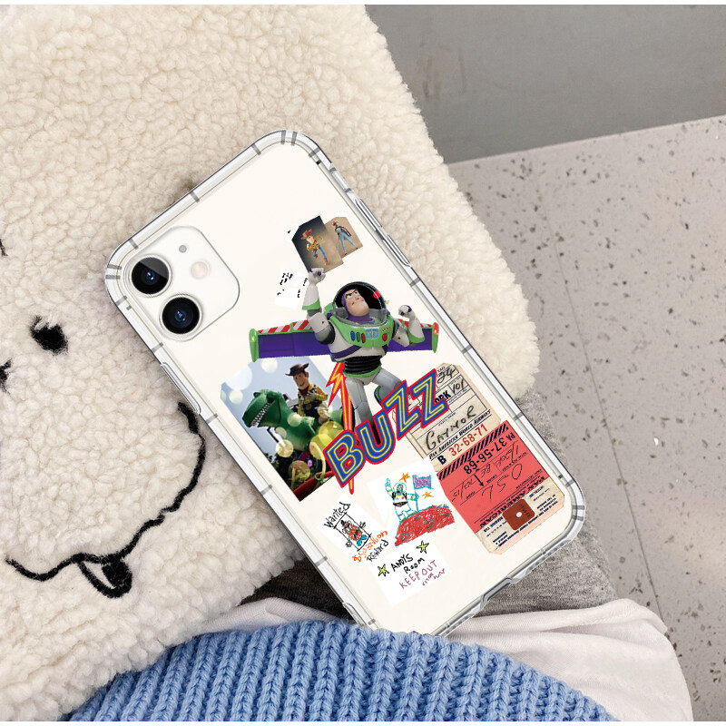 Disney Tony Story การ์ตูนน่ารัก IPhone XR 11 Pro 12Mini 12 Pro Max 6S 7 8 Plus เคสโทรศัพท์ซอฟท์ๆ ...