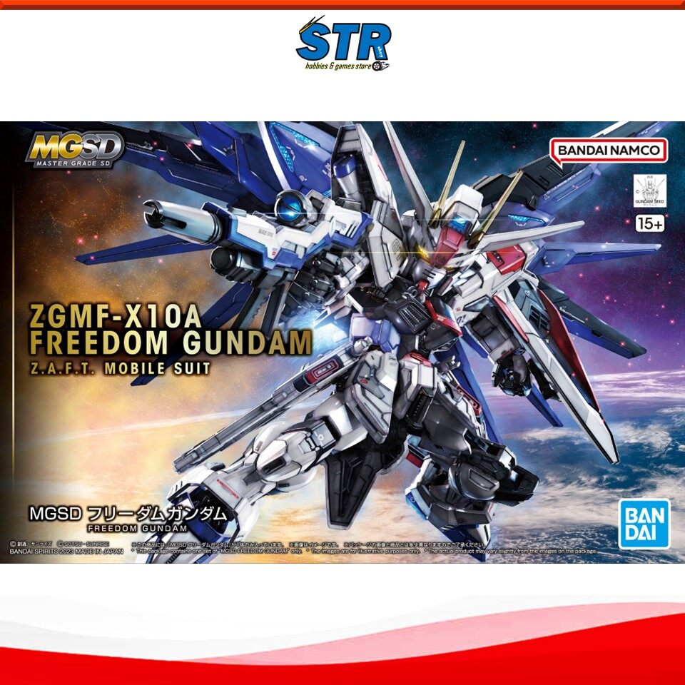 BANDAI MGSD MASTER GRADE SD FREEDOM GUNDAM | Lazada