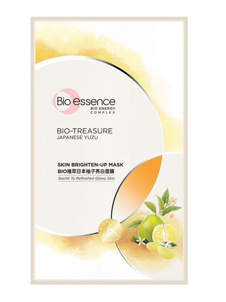 Bio Essence Bio-Treasure Japanese Yuzu Skin Brighten-Up Mask 20ml | Lazada