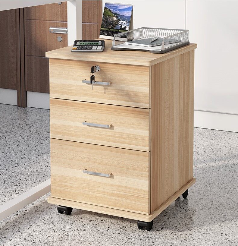 Namiki Office Under-desk file cabinet side cabinet with lock cabinet ...