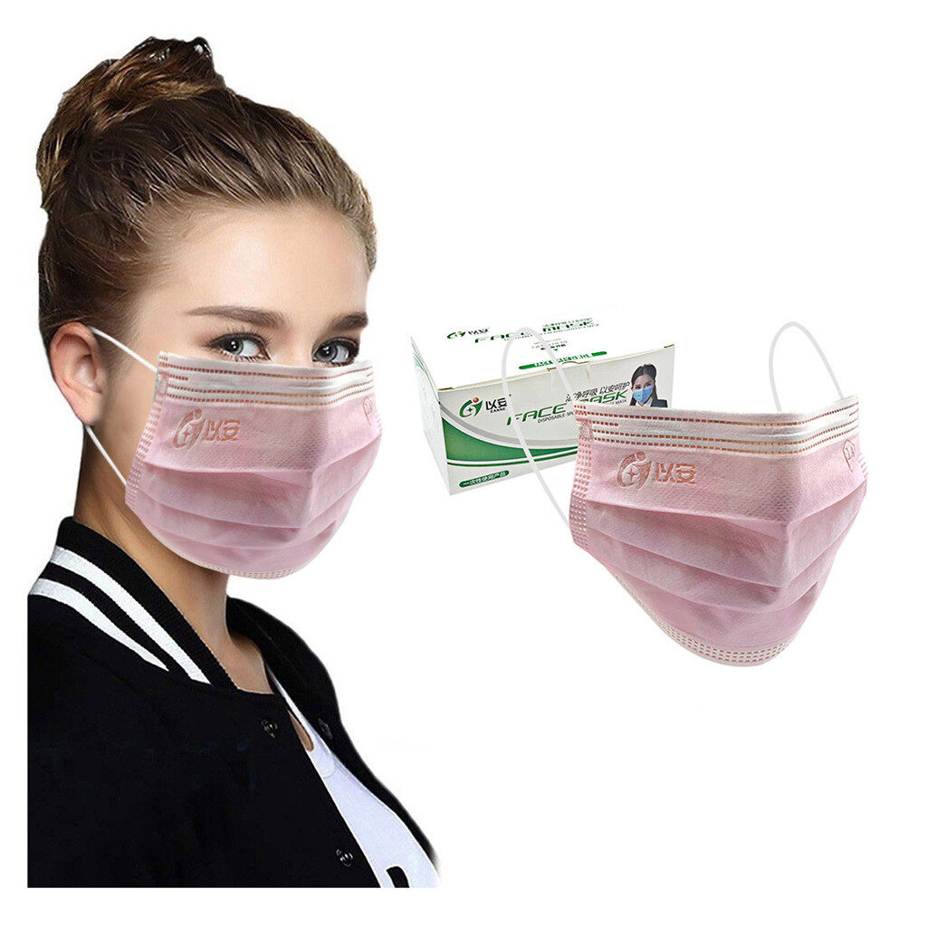[RWF SHOP] 50PC Face Cover50PC Unisex Life Protection Face Industrial ...