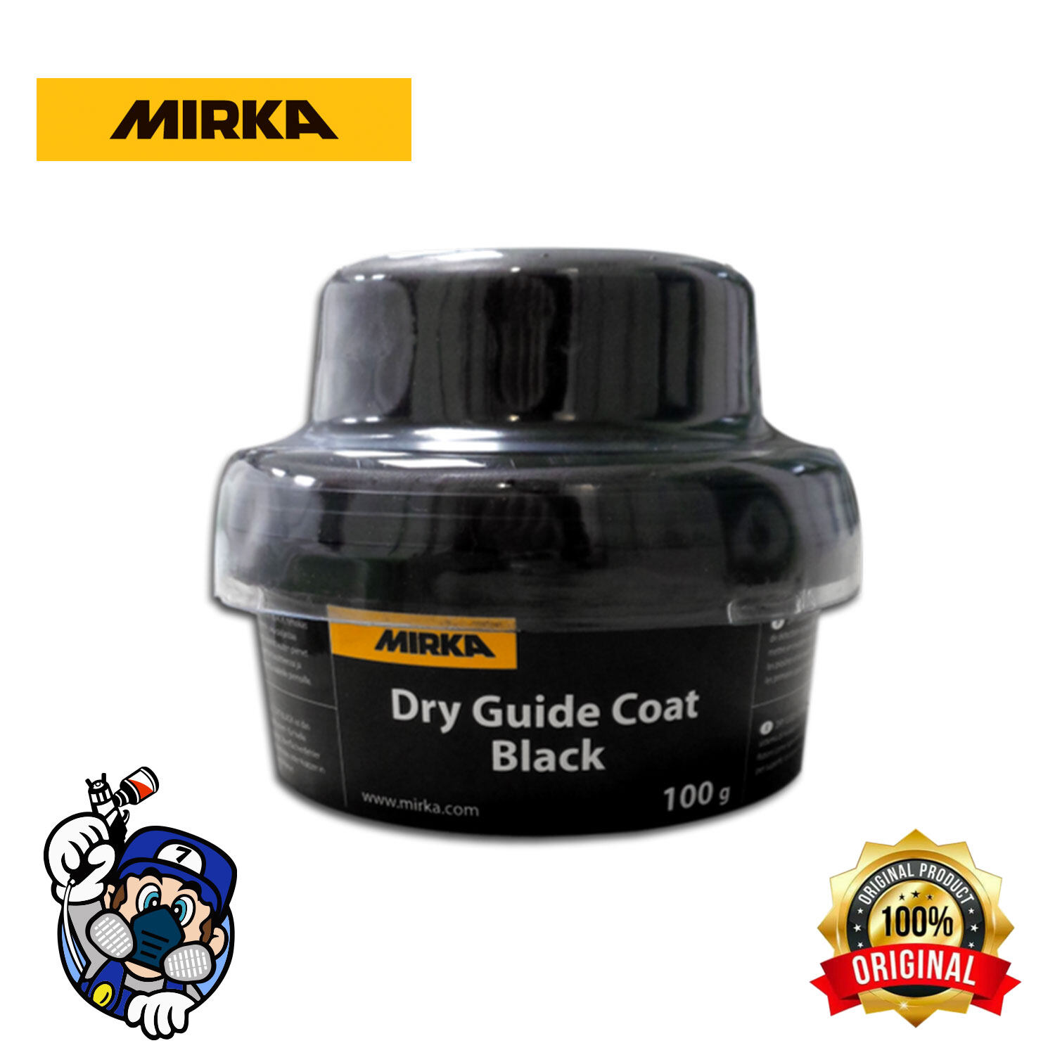 MIRKA DRY GUIDE COAT BLACK POWDER (100G) | Lazada