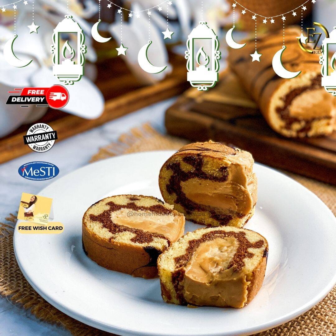 KEK TAPAK KUDA ELZHA ROLL CHOCOLATE CAKE ELZHA | Lazada