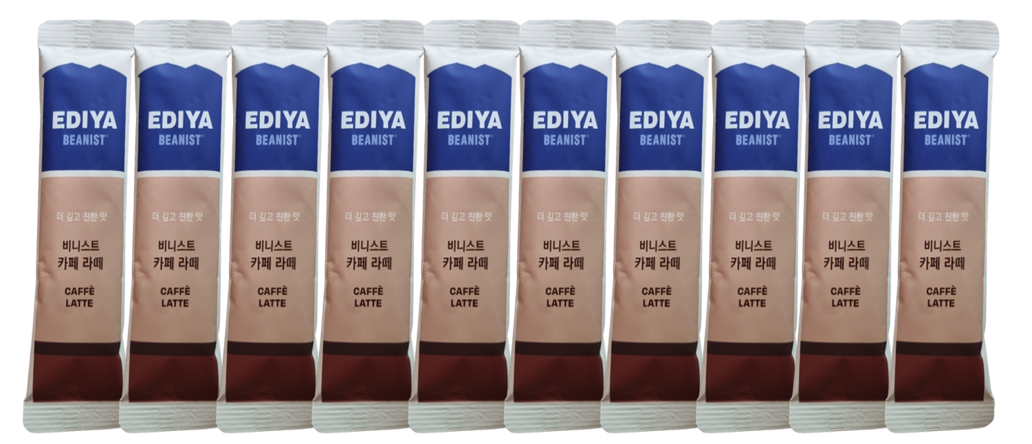 KOREA [EDIYA] Beanist Coffee Latte, Americano 10T / Coffe Latte ...