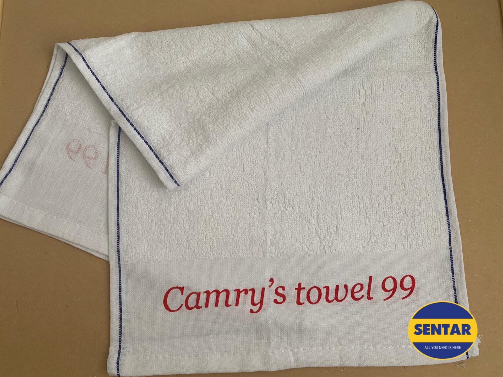 100% Cotton Good Morning Towel 3pcs/12pcs Grade A Thick Camry's White ...