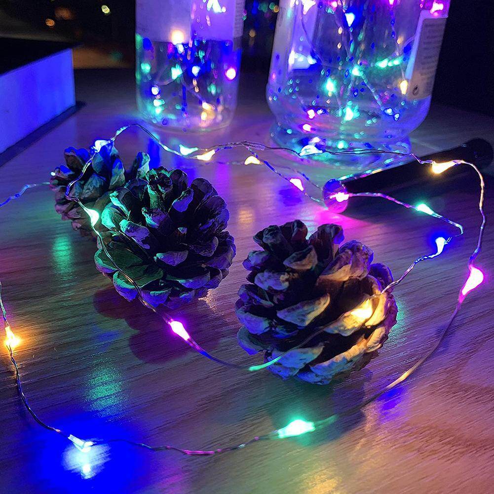 Rechargeable USB LED Bottle Cork Wire Fairy String T1T5 Lights 2021 ...