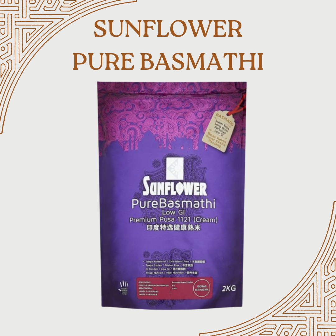Sunflower Pure Basmathi 2kg | Lazada