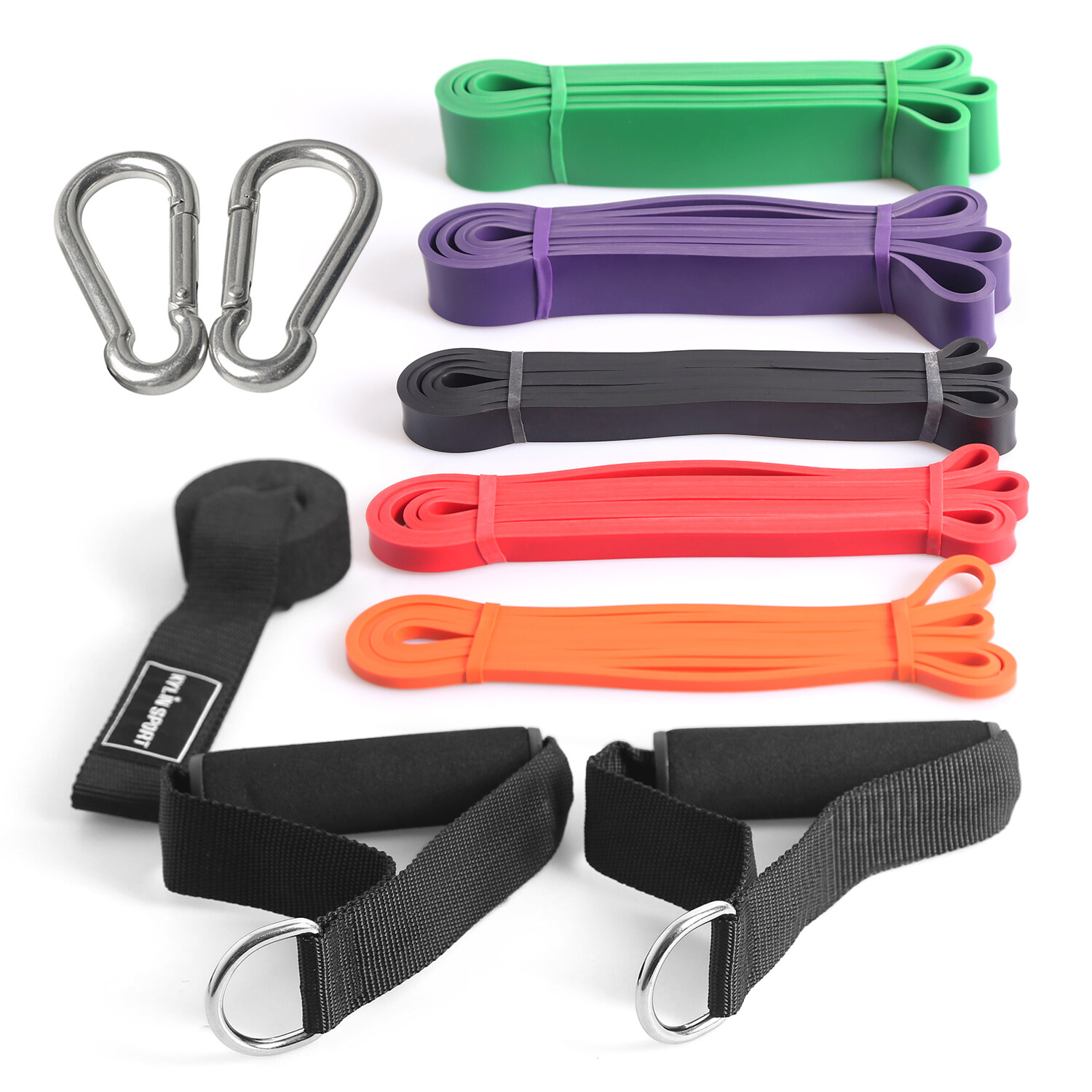 KYLIN SPORT 5 Packs Pull Up Assist Bands Set Resistance Loop Bands ...