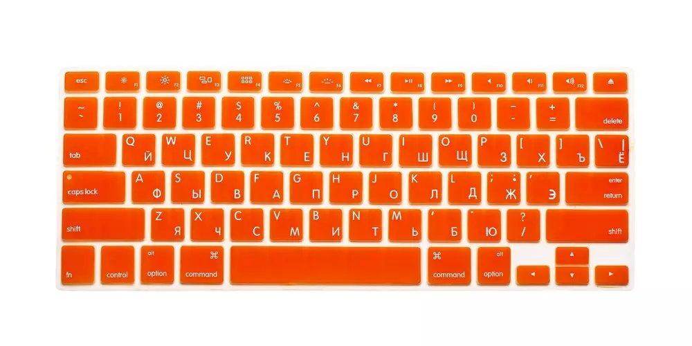 Russian Silicone US Keyboard Silicone keyboard cover for Apple macbook ...