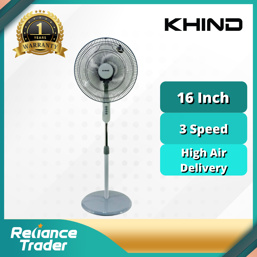 KHIND 16 INCH STAND FAN SF1682SE SF1682SE | Lazada
