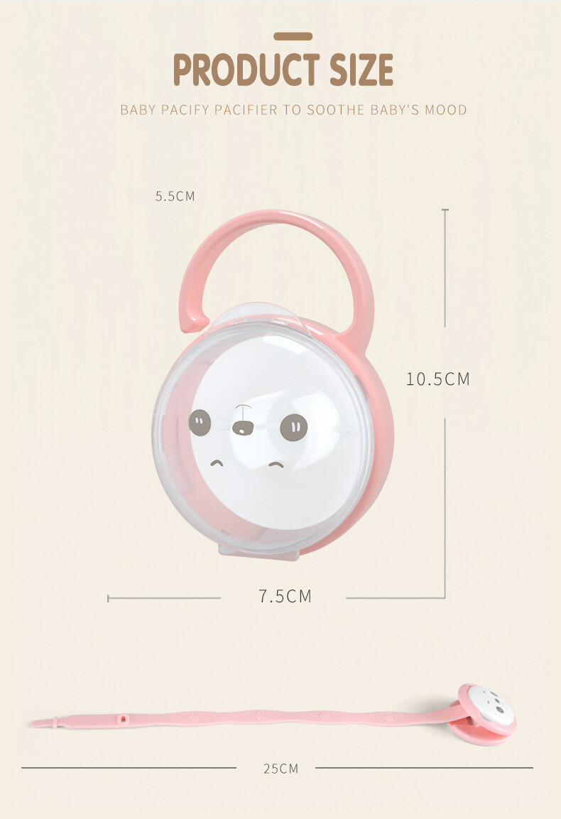 MakgoraReady stockFast delivery Dust Cover Portable Pacifier Storage ...