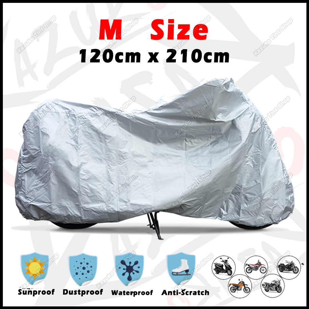 Motorcycle Motorbike Dustproof Waterproof PEVA UV Protective Cover ...