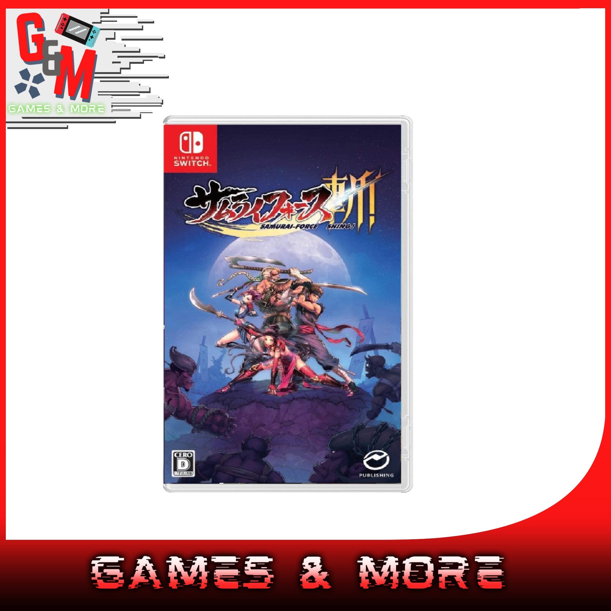 Nintendo Switch Samurai-Force Shing! Eng Version [As] | Lazada