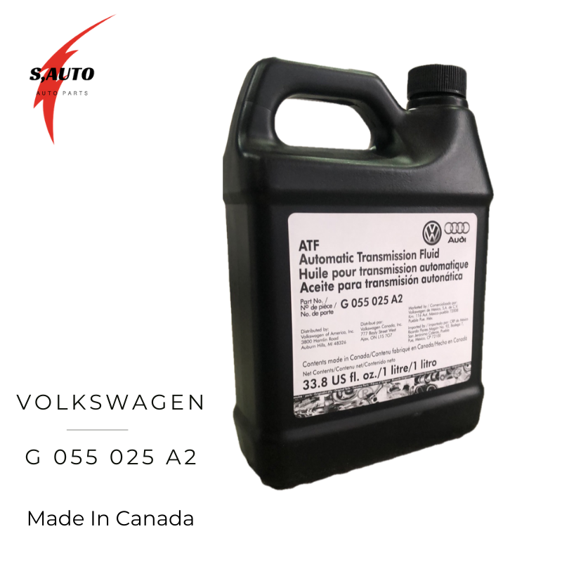 Genuine Volkswagen G055025A2 Automatic Transmission Fluid (1 Liter) VW ...