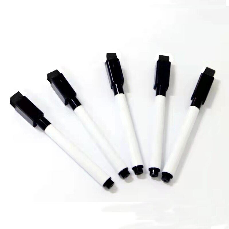 2PCS/LOT Black Whiteboard Magnetic Marker Without Magnetic Dart ...