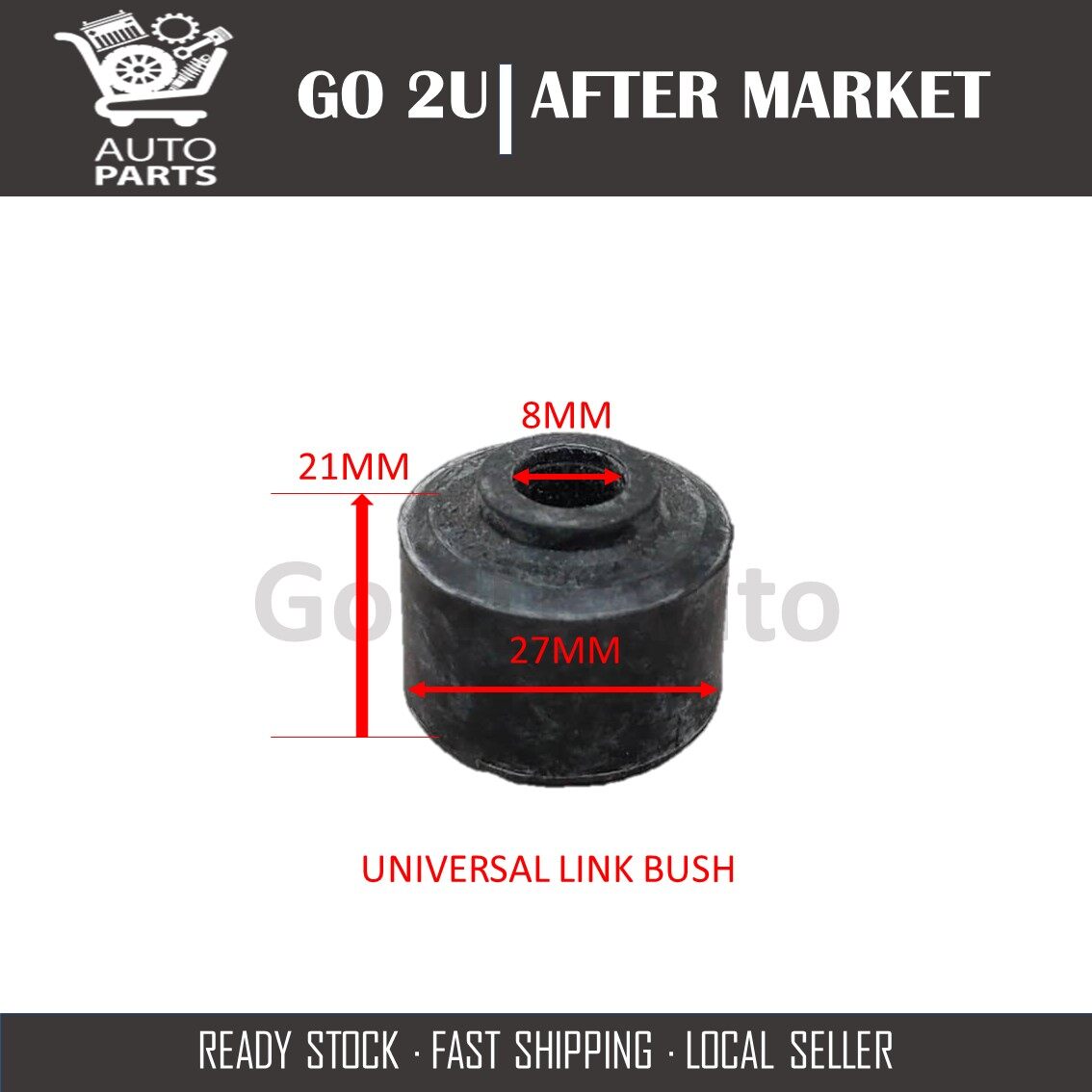 UNIVERSAL LINK BUSH - 48817-30010 TOYOTA CUSHION / UKUR MM / MODIFY ...