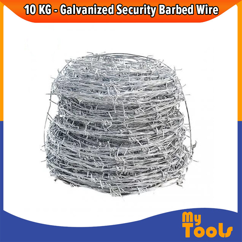 Mytools 5Kg Galvanised Steel Double Strand Anti Rust Barb Wire Dawai ...