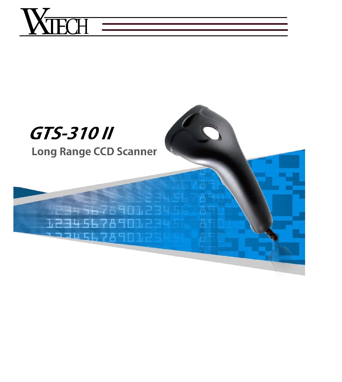 GTS 310II BARCODE SCANNER | Lazada