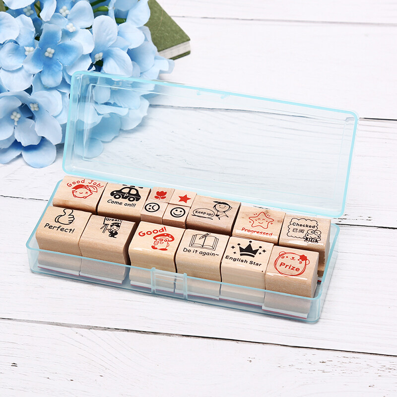 PINGZ 15x Teachers Stampers Self Inking Praise Reward Stamps Motivation ...