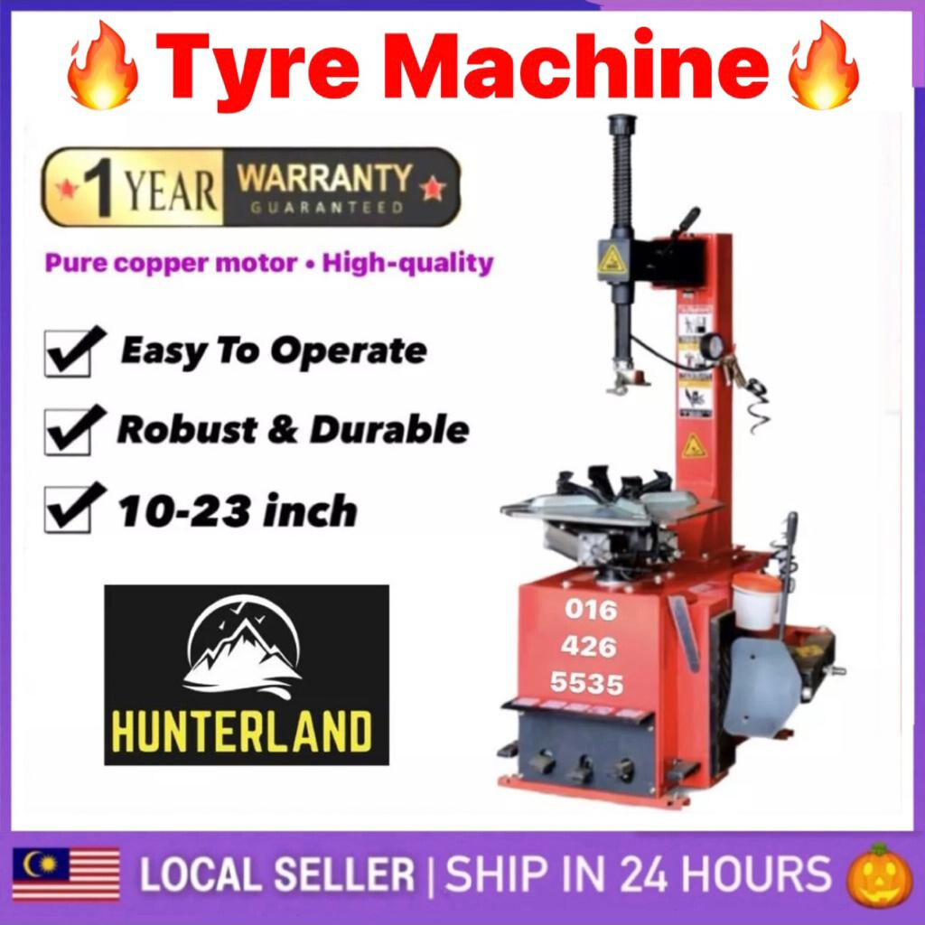 Automatic Tyre Changer Machine MOTO MOTOR MOSTOSIKAL KERETA CAR TYRE ...