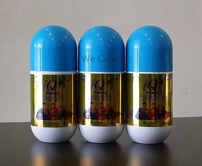 [NEW PACKING] Timo One Q Gummy With Cordyceps, Lysine & Vitamin C 120g x3 Bottles (Mixed Fruity ...