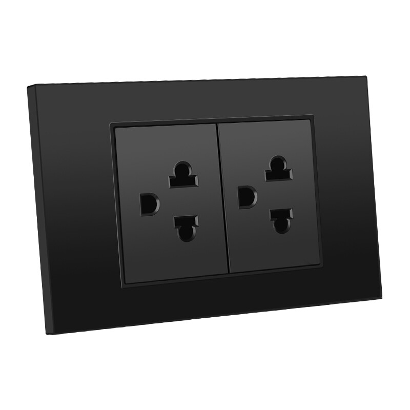 FLKL 118mm modern lighting wall switch pc frosted panel 13A universal ...