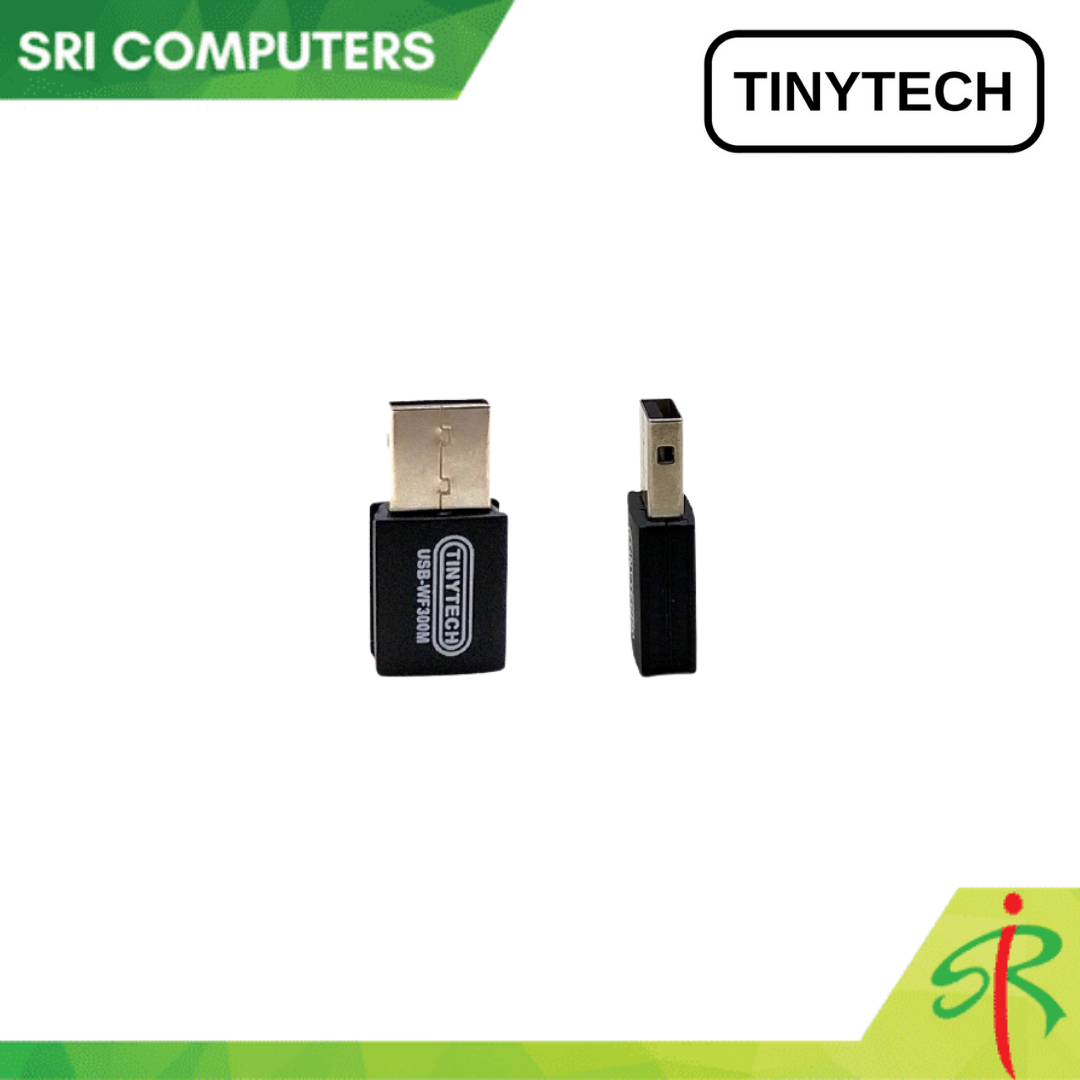 Tinytech USB-WF300M 300Mbps USB Wifi Dongle | Lazada