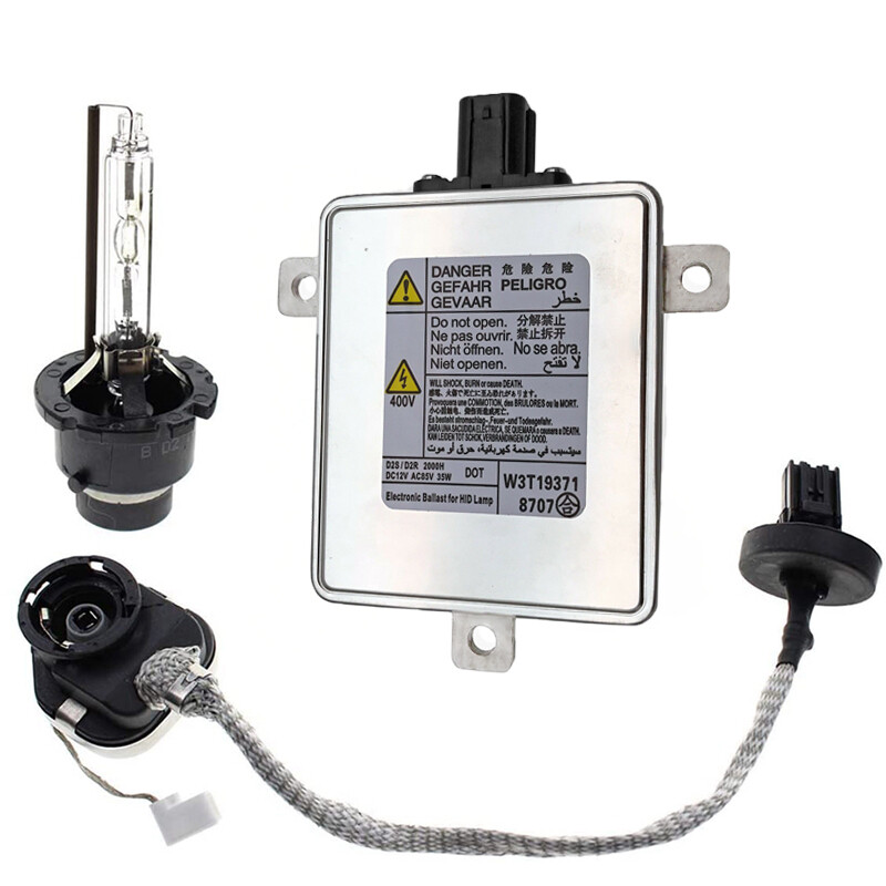 ไฟหน้าซีนอน W3T19371บัลลาสต์พร้อม Igniter และหลอดไฟ D2S สำหรับ Acura TL ...