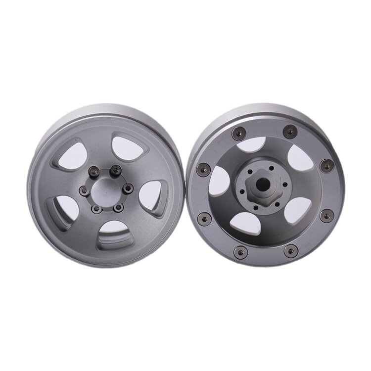 4PCS RC Crawler 110 Alloy Wheel Rim 1.9 Inch Beadlock Classic Metal ...