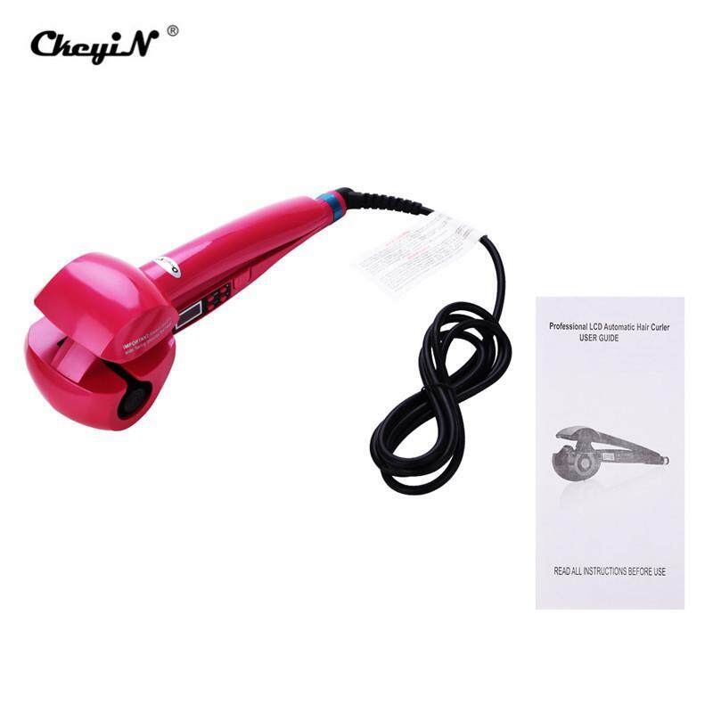 Ckeyin อัตโนมัติ Curl ทัวร์มาลีนดัดผมเซรามิก 3 ขนาดคลื่นดัดผมเหล็กเปียก ...