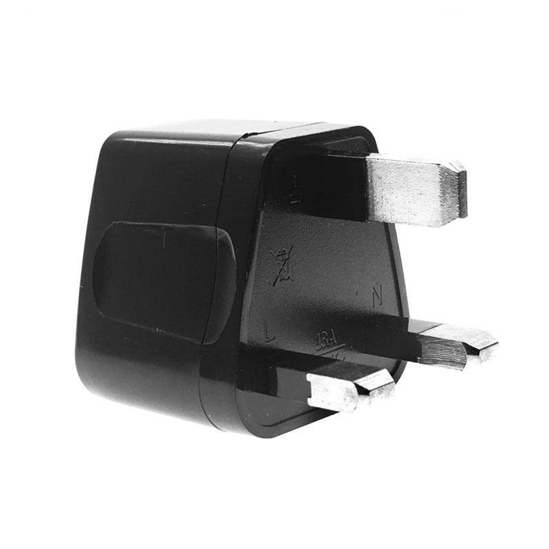 2Pcs Universal Socket To Uk/singapore 3 Pin Plug Travel Converter ...