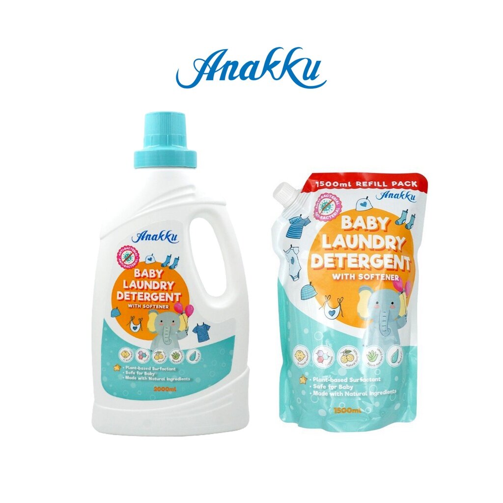 ANAKKU Detergent Baby Laundry Detergent With Softener Sabun Baju Baju ...