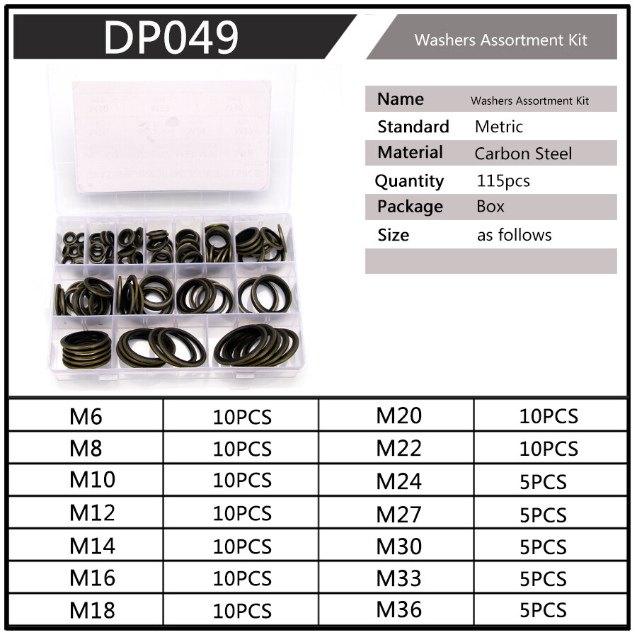 [Ready Stock] Washer Set Oring O ring M6 M8 M10 M12 M14 M16 M18 M20 M22 ...
