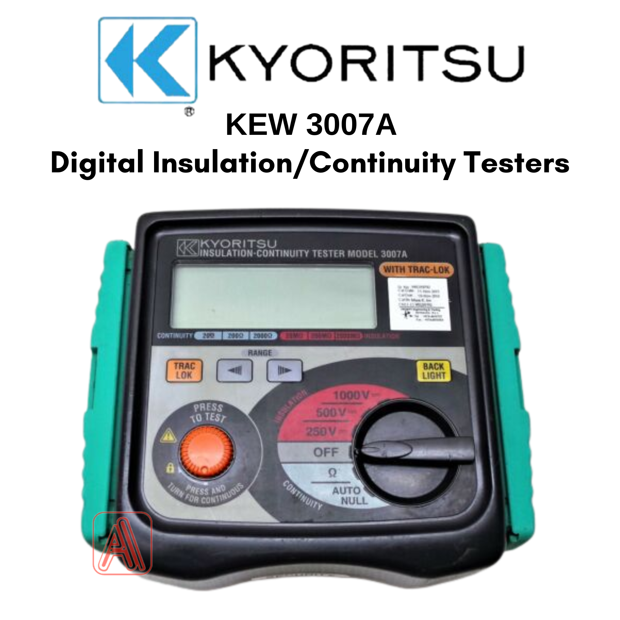 Kyoritsu 3007A Insulation/Continuity Tester | Lazada