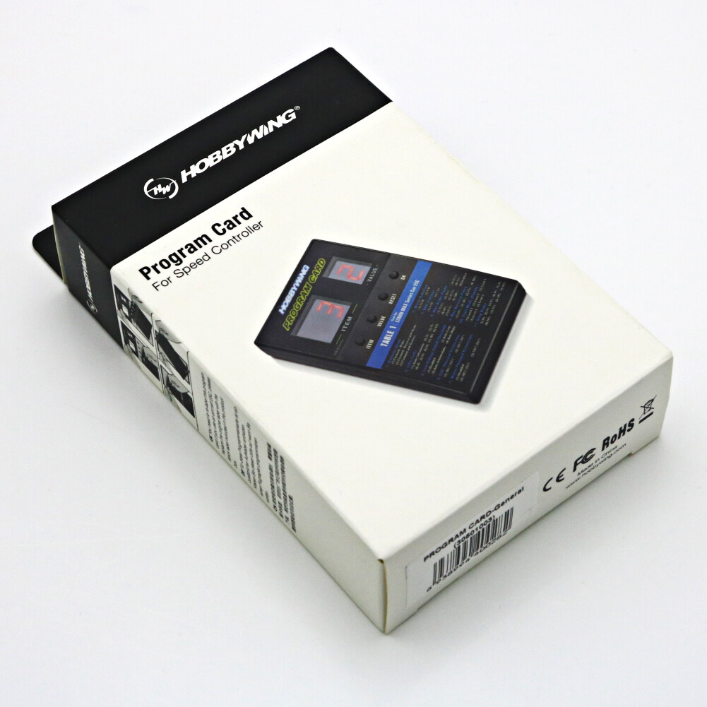 Hobbywing RC รถโปรแกรมการ์ด LED โปรแกรมกล่อง2C Programm การ์ดสำหรับ ...