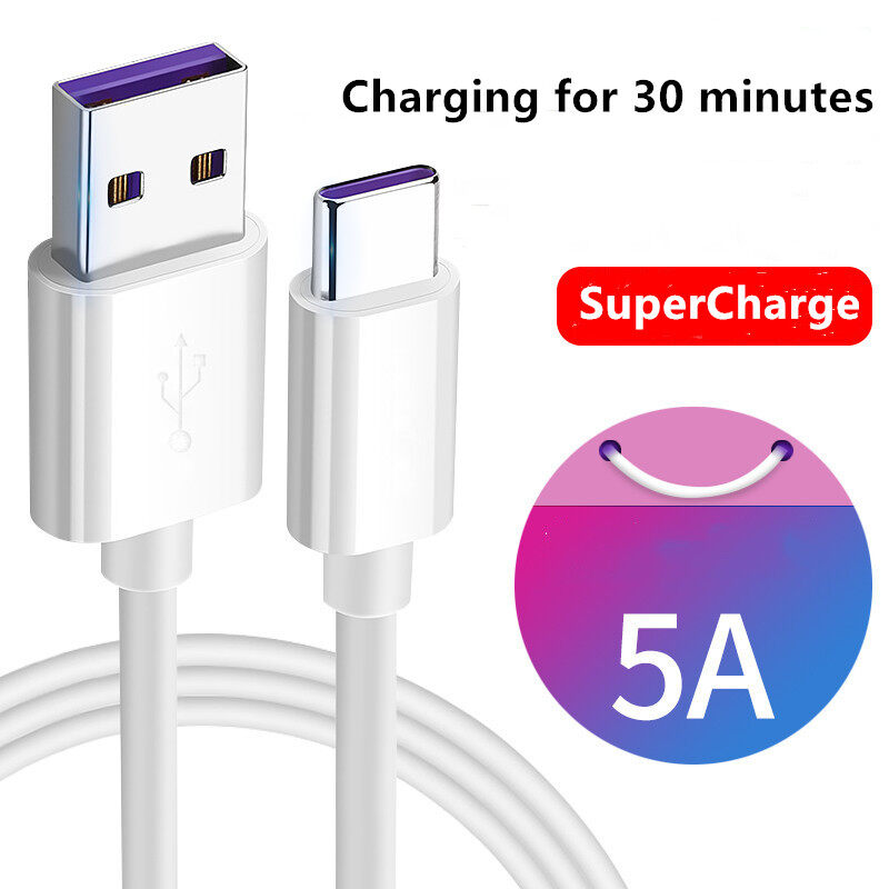 USB Type C Cable 1m 2m 3m Fast Charge Wire Cord USBC Cable For Xiaomi ...