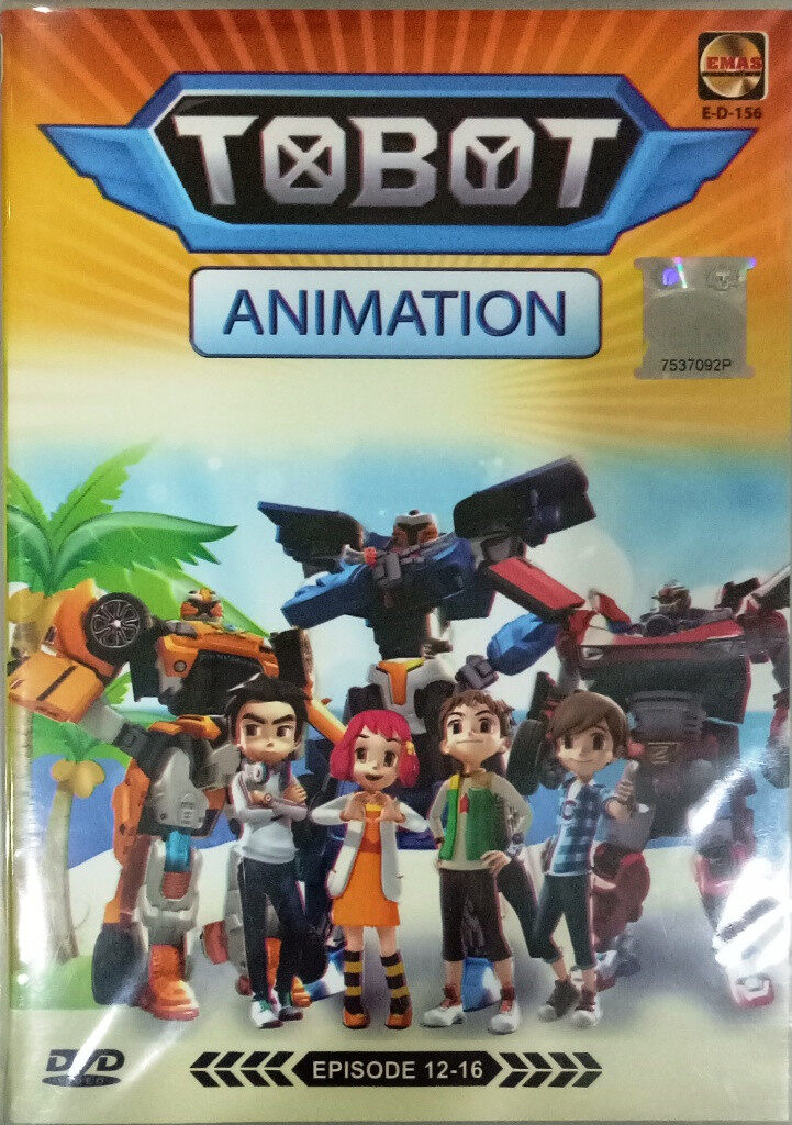 Tobot Animation Episode 12-16 Children Animation Series DVD | Lazada