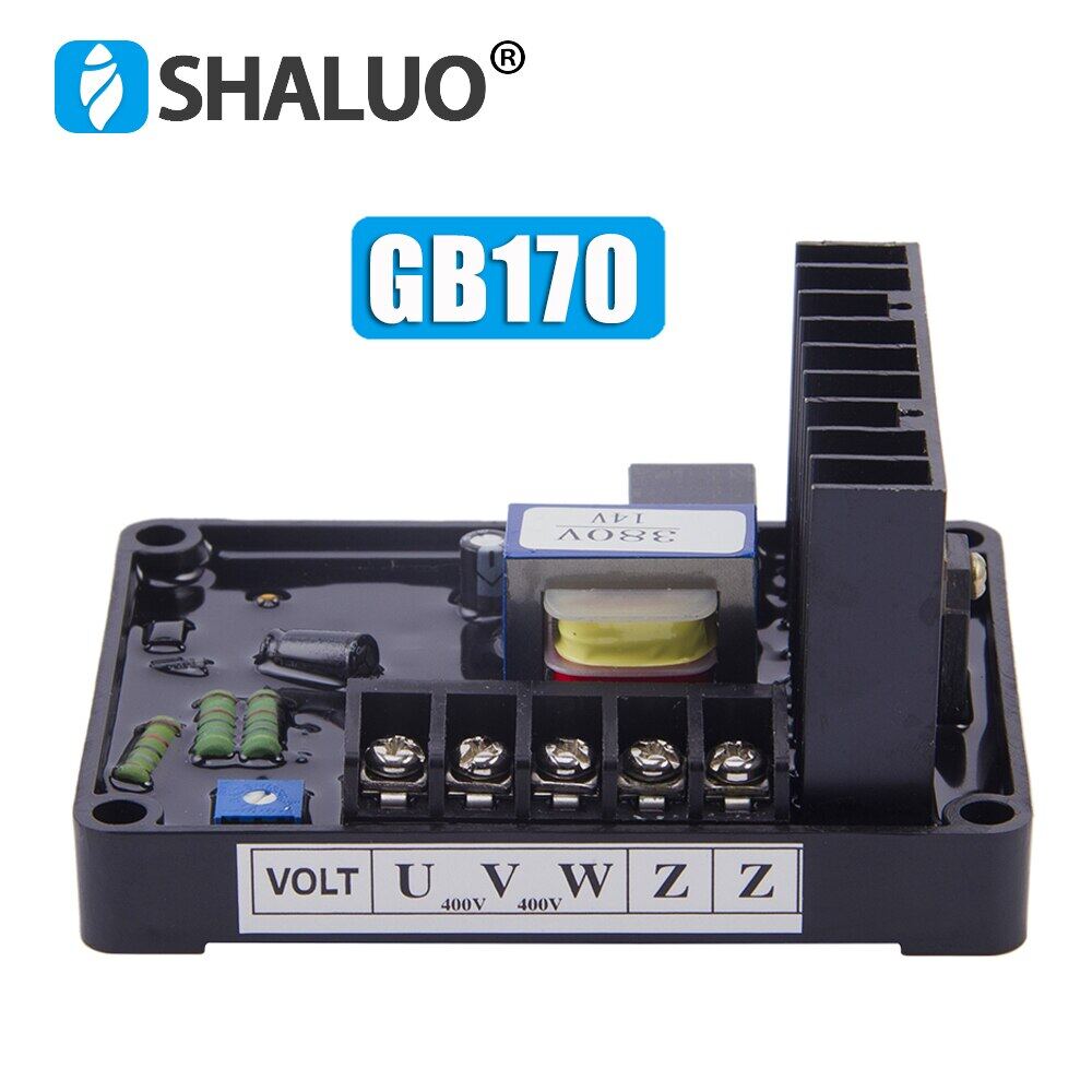 GB160 GB170 Generator Stabilizer 220V 380V 50KW Automatic Voltage Regulator AVR Brush Diesel ...