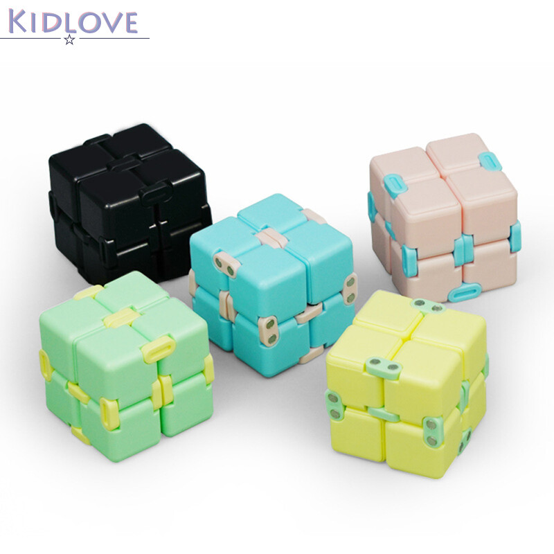 Kidlove Macaron สี Infinite Magic Cube Anti-Rust สวมใส่ความเครียดบรรเทา ...