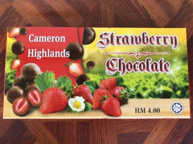 Chocolate from Cameron Highlands- Apple, Strawberry, Blueberry, Mango ...