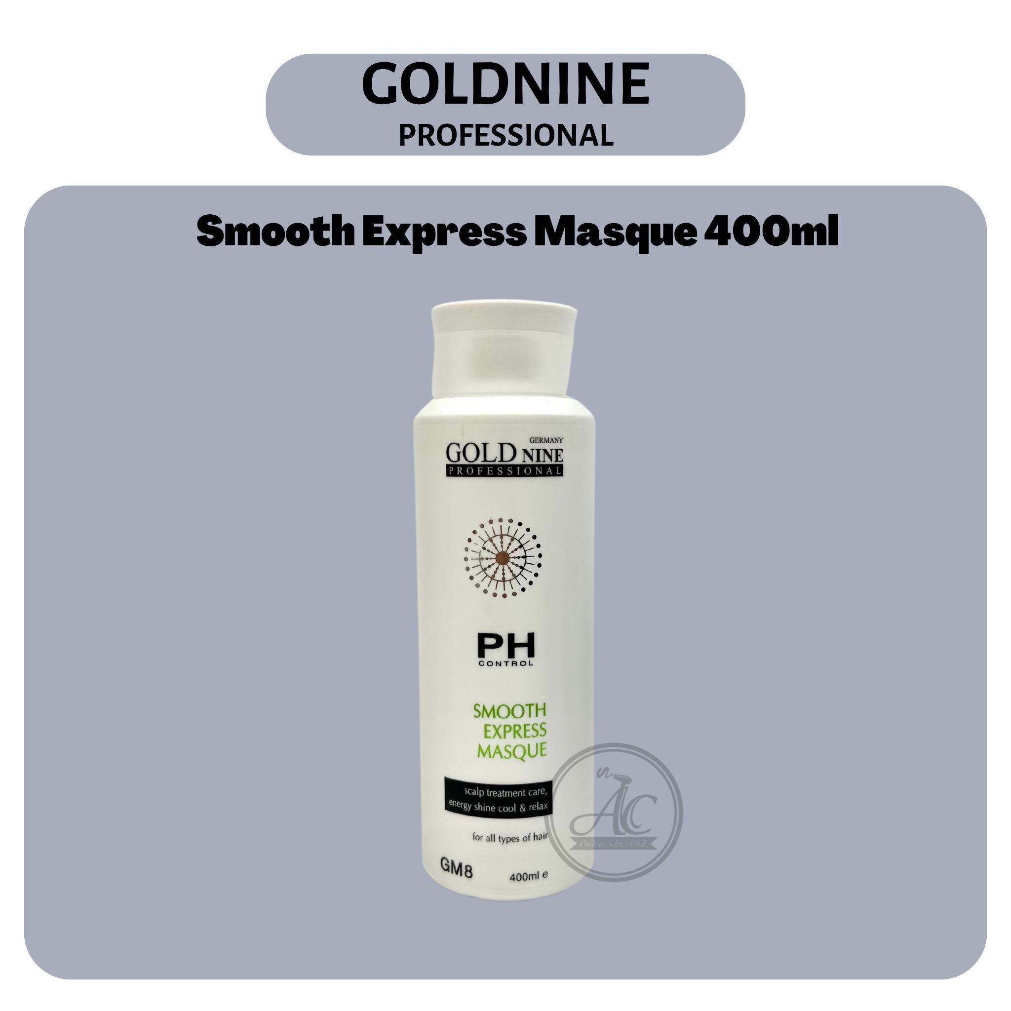 Gold Nine Professional Hair Shampoo & Conditioner Masque 400ml (Ice Spa ...