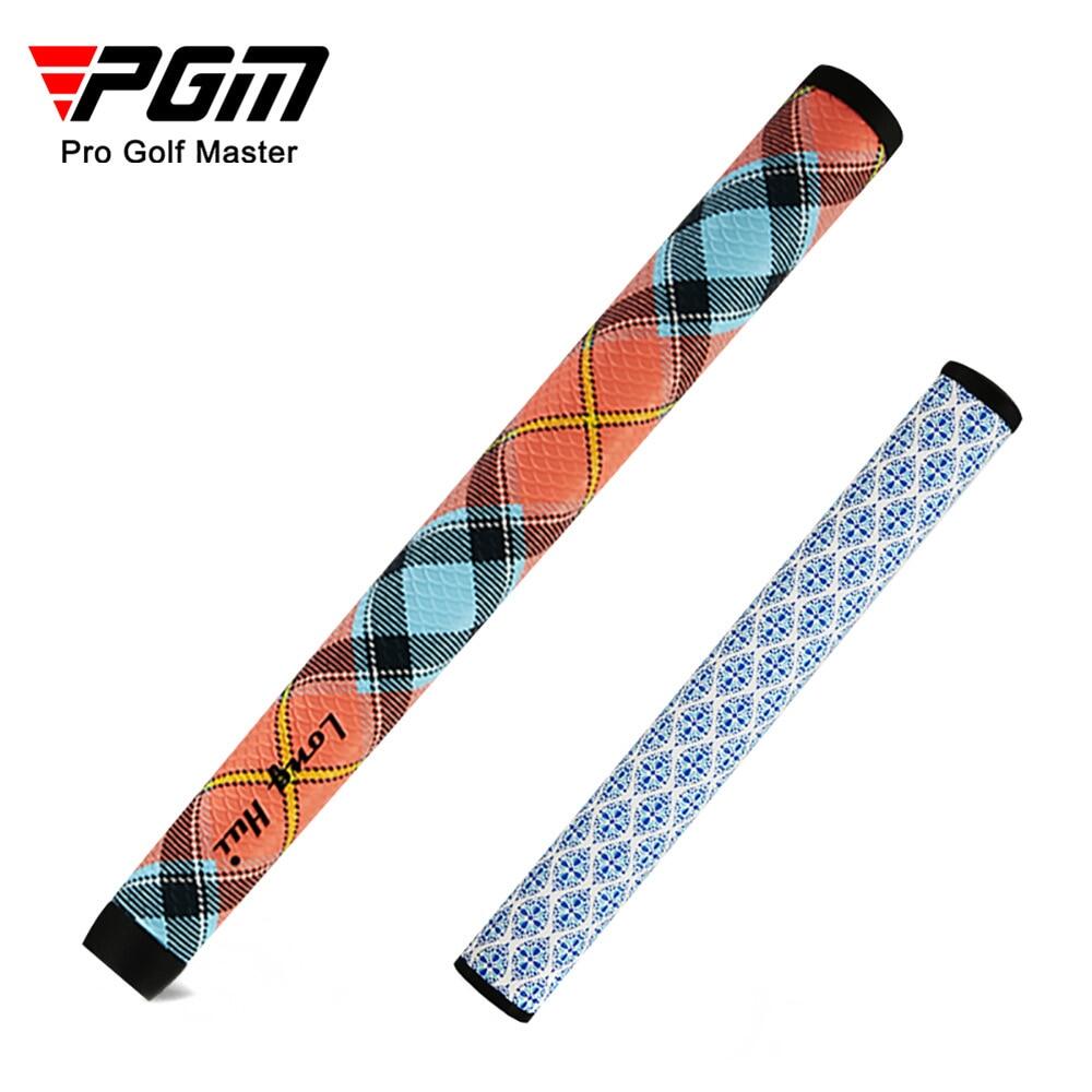 PGM ก้านไม้กอล์ฟ Bold และมือจับยาวด้ามจับพัตเตอร์ Pu รู้สึกกันลื่นได้ดีดูดซับเหงื่ออุปกรณ์เสริม ...