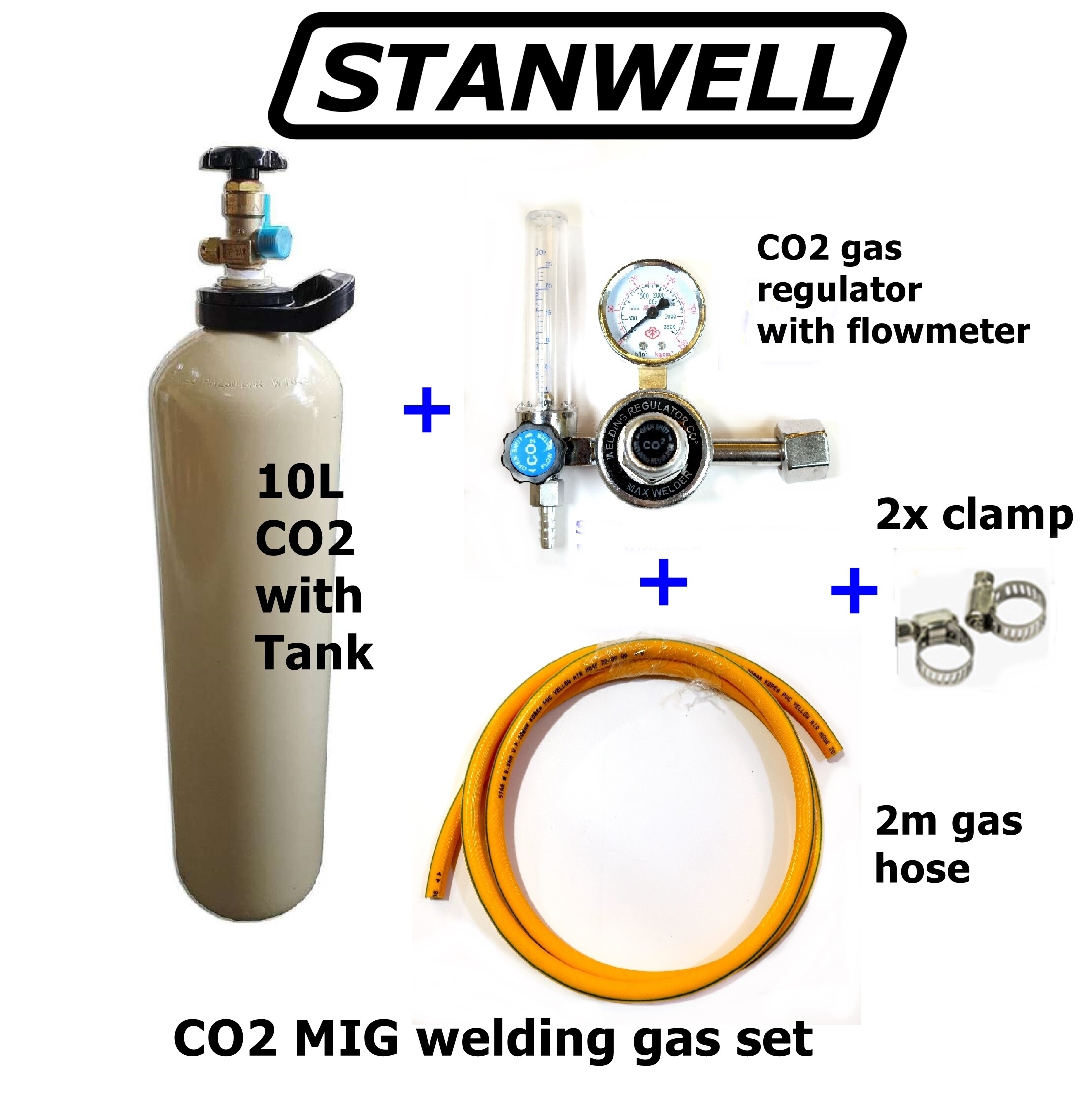 CO2 welding gas set for MIG welding | Lazada
