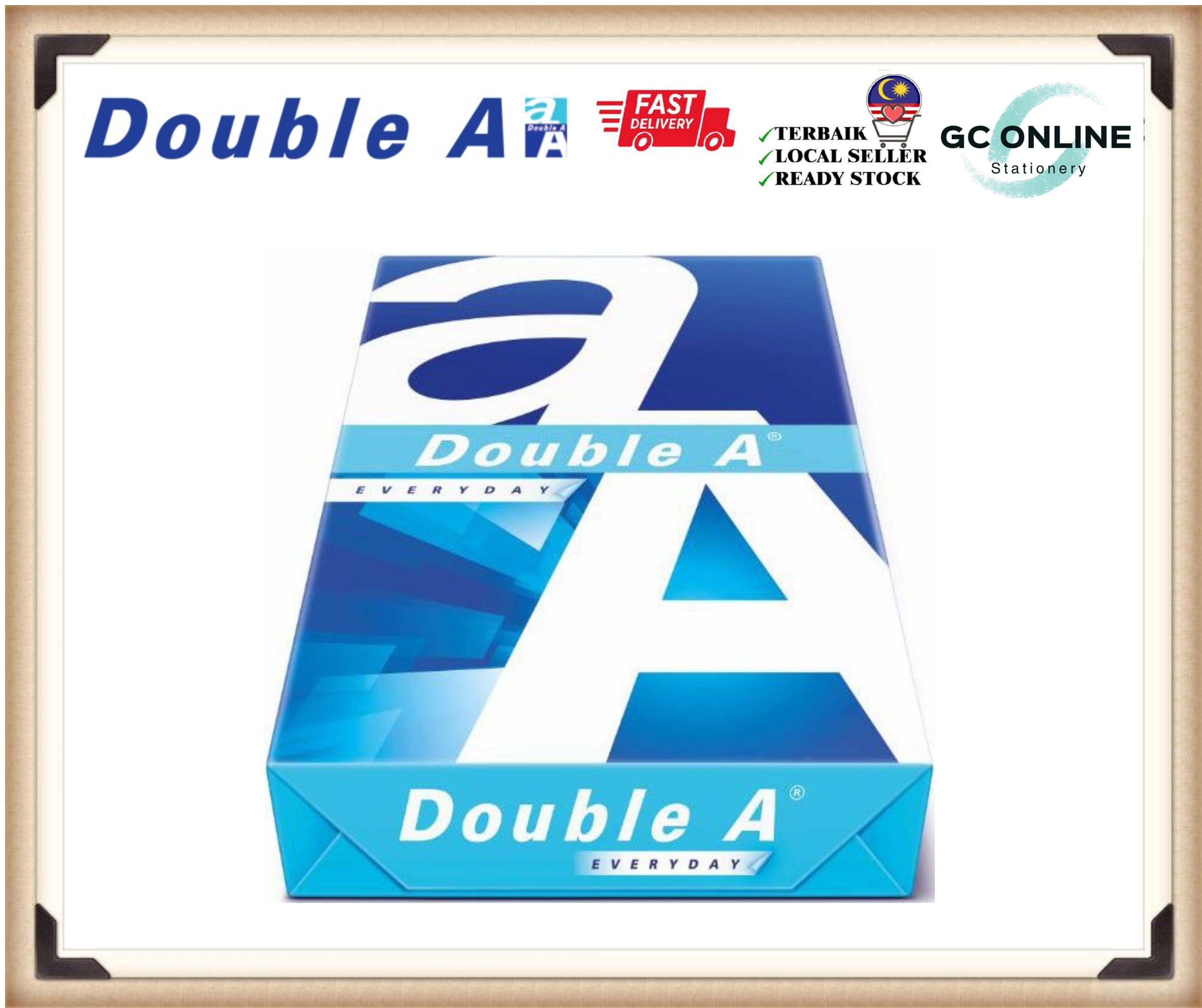 Double A A4 Paper 500sheets 70Gsm / Kertas A4 Putih | Lazada